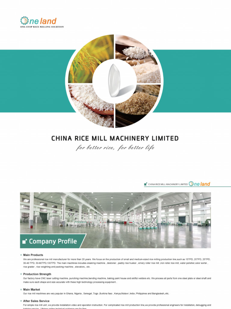 2024 Rice Mill Catalogue | PDF