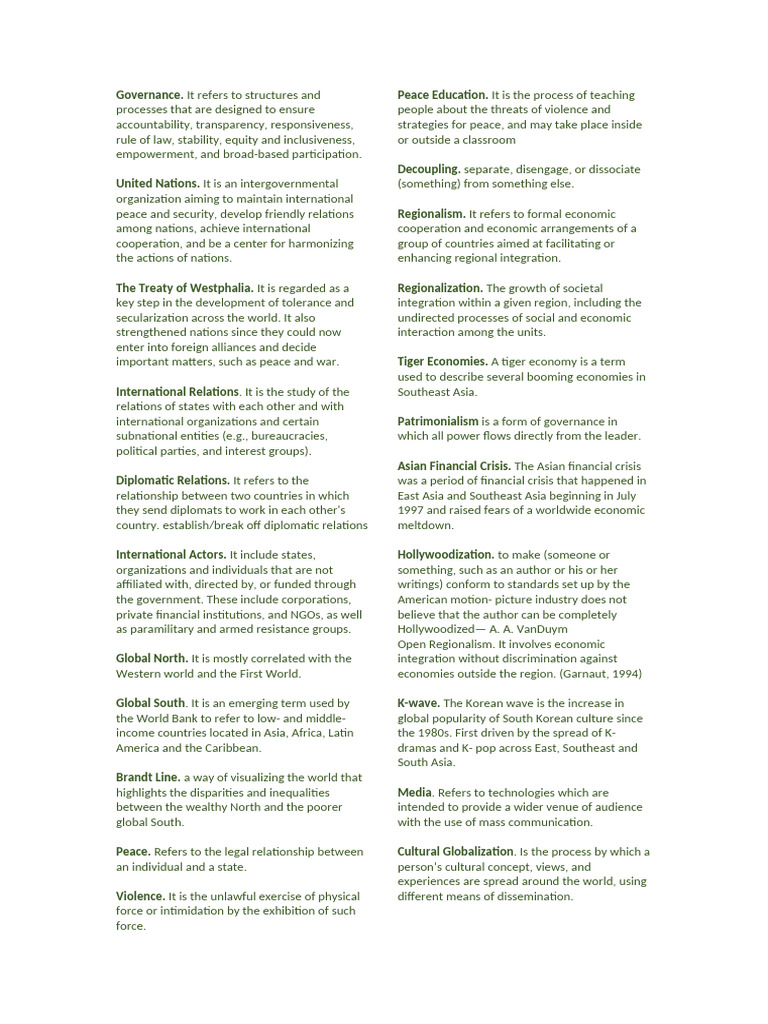 Contemp i Reviewer | PDF | Demography
