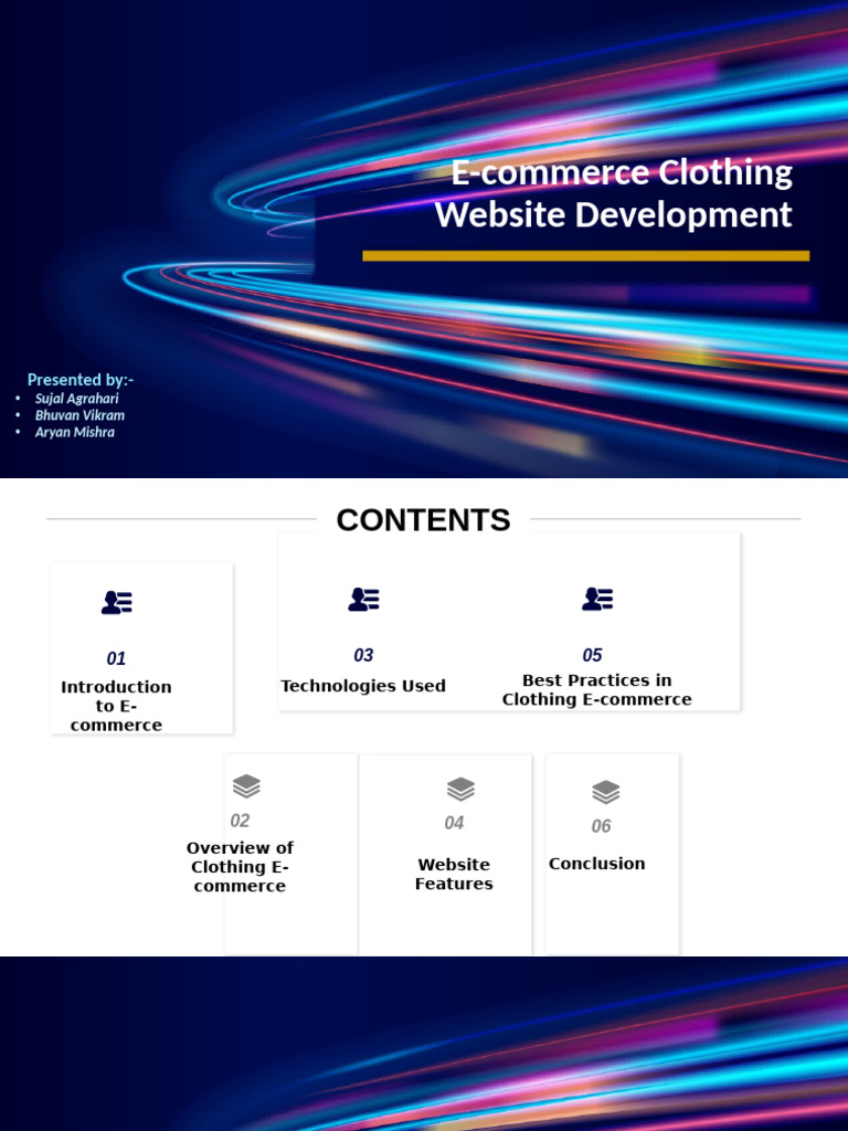 Mini Project PPT | PDF | E Commerce | Html