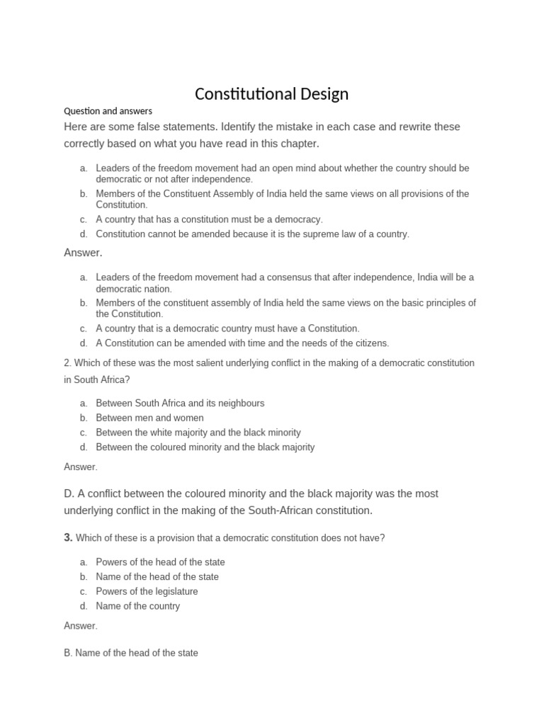 constitutional_design_ | PDF | Jawaharlal Nehru | Constitution