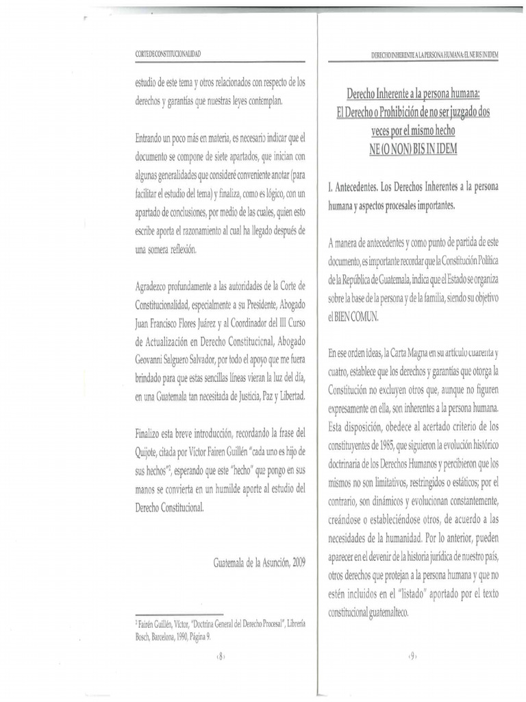Non Bis in Idem | PDF