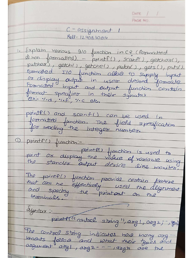 C Assignment-1_compressed | PDF