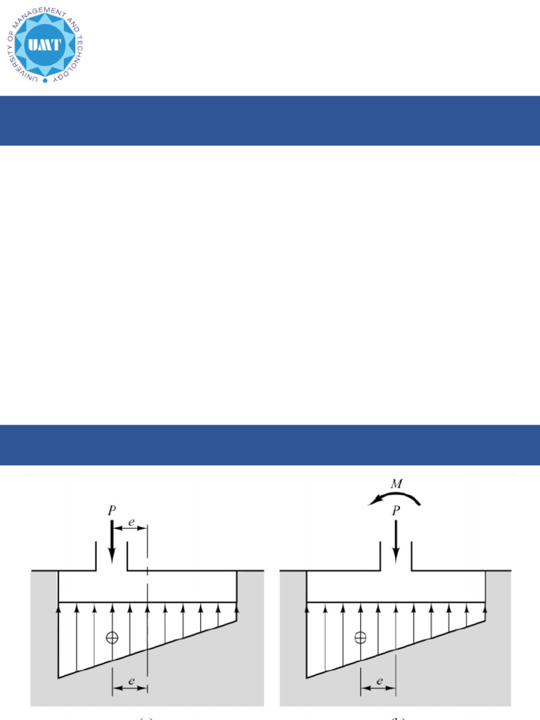 4d. Shallow Foundations - Eccentrically Loaded Footings | PDF