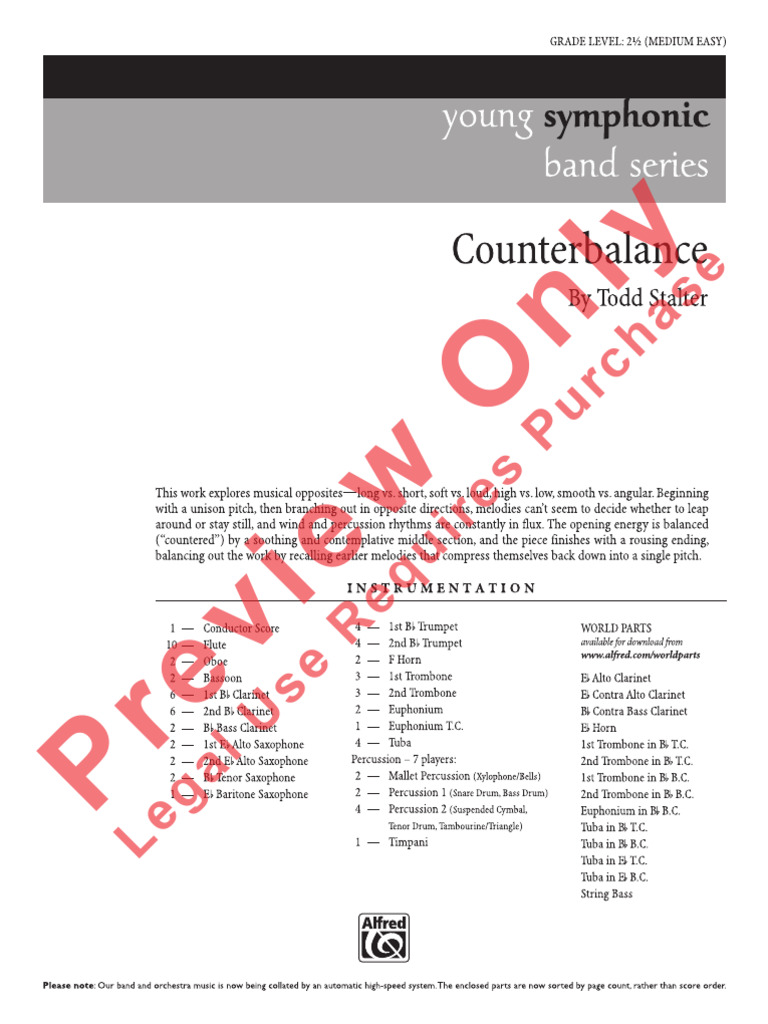 Counterbalance | PDF