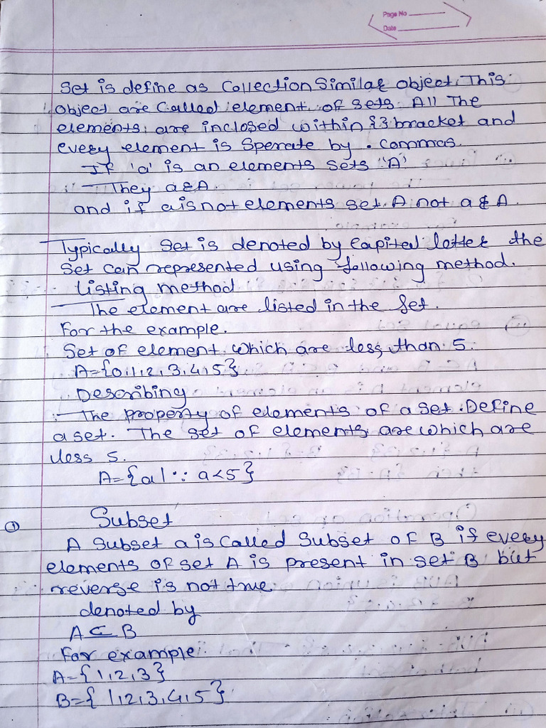 FLAT Handwritten Notes Unit 1 | PDF