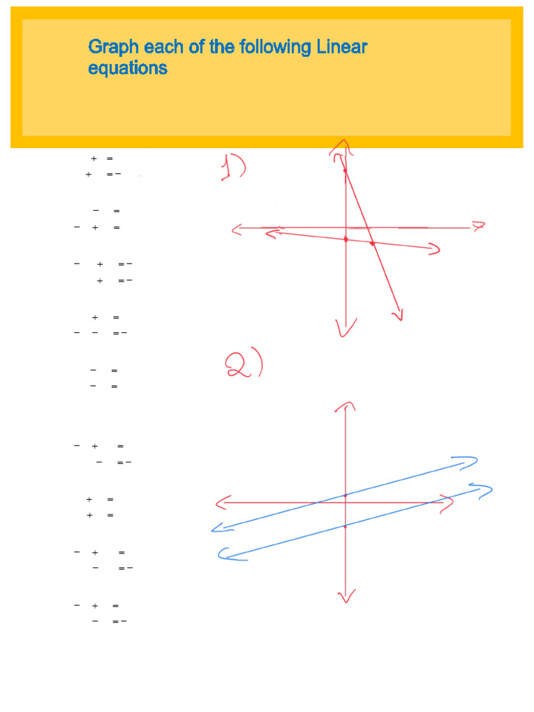 Solve Linear Systems: Substitution & Elimination | PDF