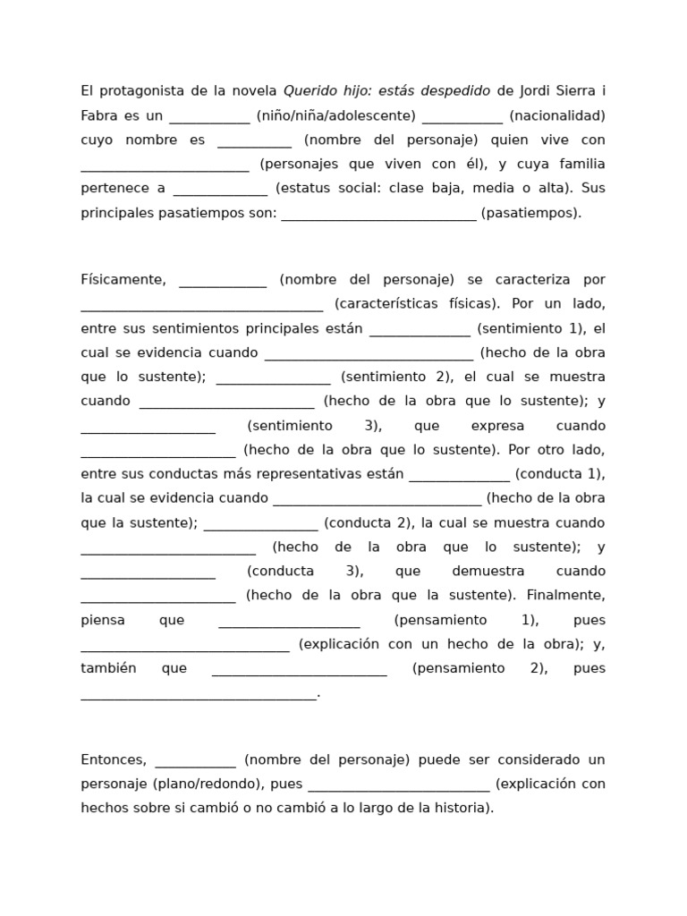 PLANTILLA%20DE%20CARACTERIZACIO%CC%81N | PDF