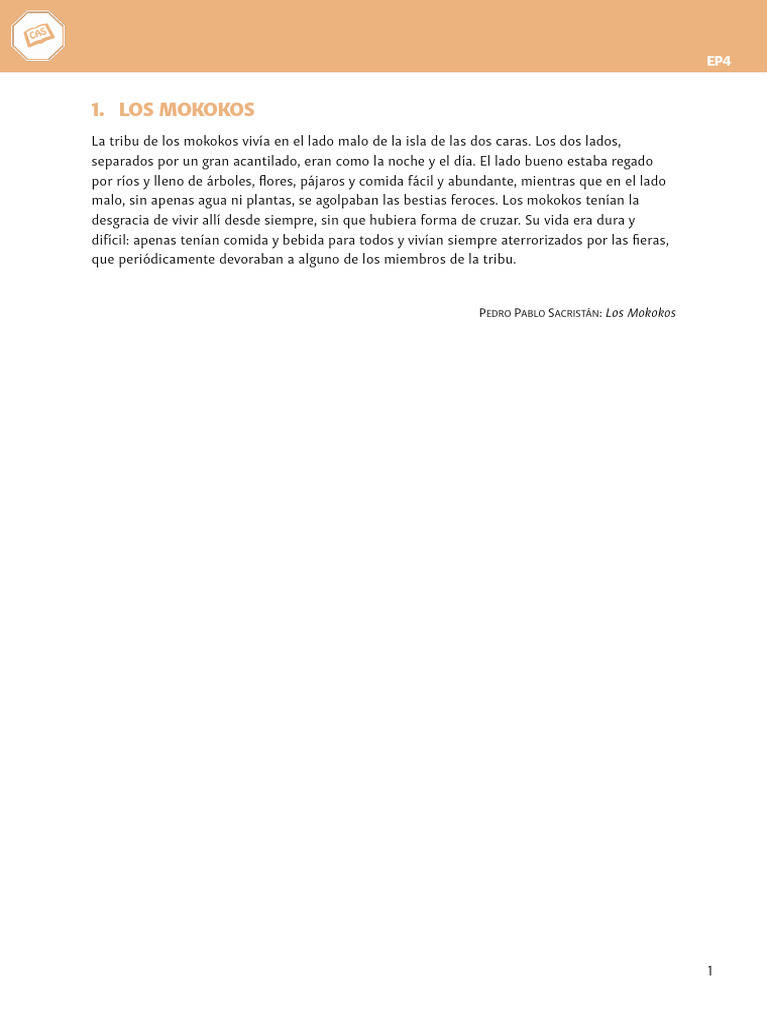 CAS-CAST.00.4.S. Textos Para Entrenar La Lectura en Voz Alta_RA (2) | PDF