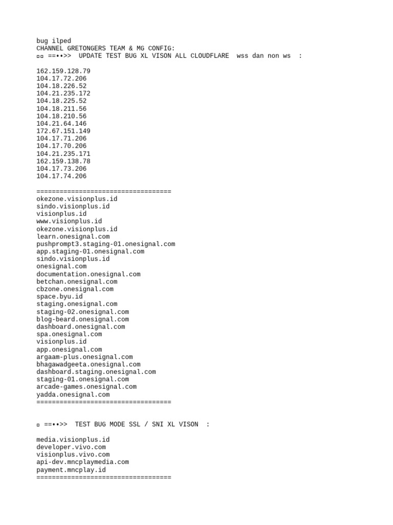Kumpulan Bug Ilped (Sfile | PDF | Internet Standards | Application Layer Protocols