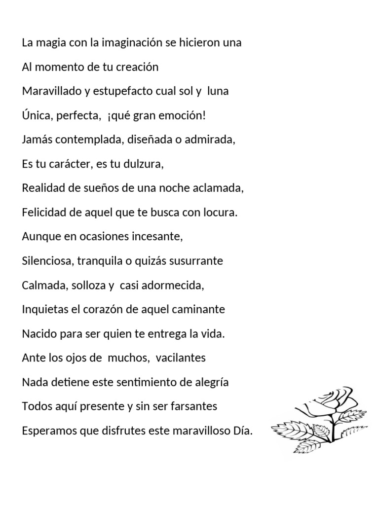Acrostico para el Día de la Mujer | PDF