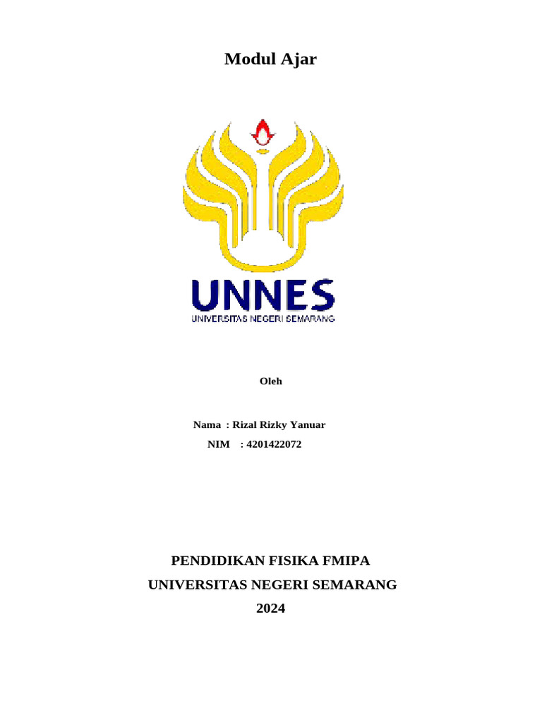 MODUL AJAR rizal | PDF