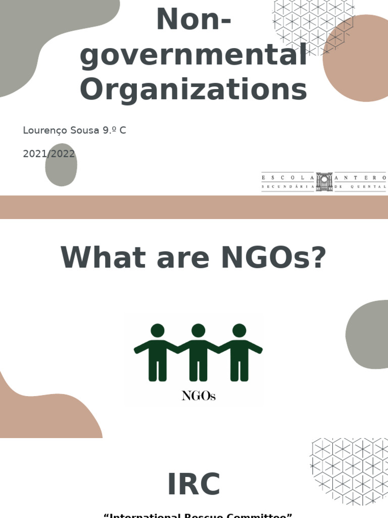 Ngos | PDF
