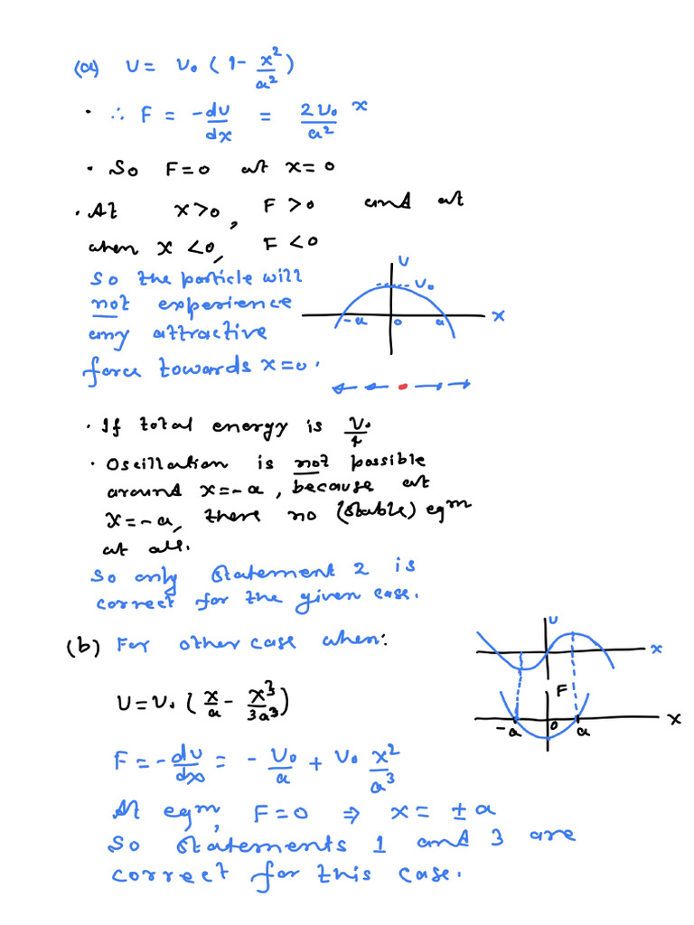 Potential Energy And Force Pdf