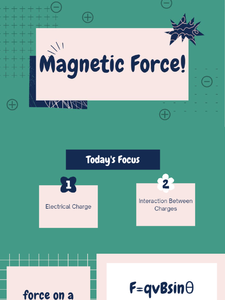 magnetic force _ | PDF