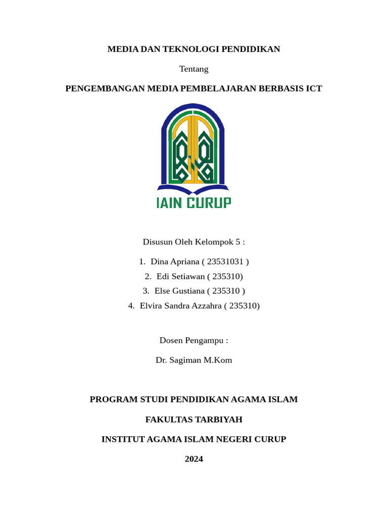 Media Dan Teknologi Pendidikan Kel 5 | PDF