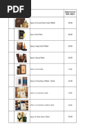 Rorumeu's Cologne Spreadsheet (1 - 1 and Budget Options) | PDF ...