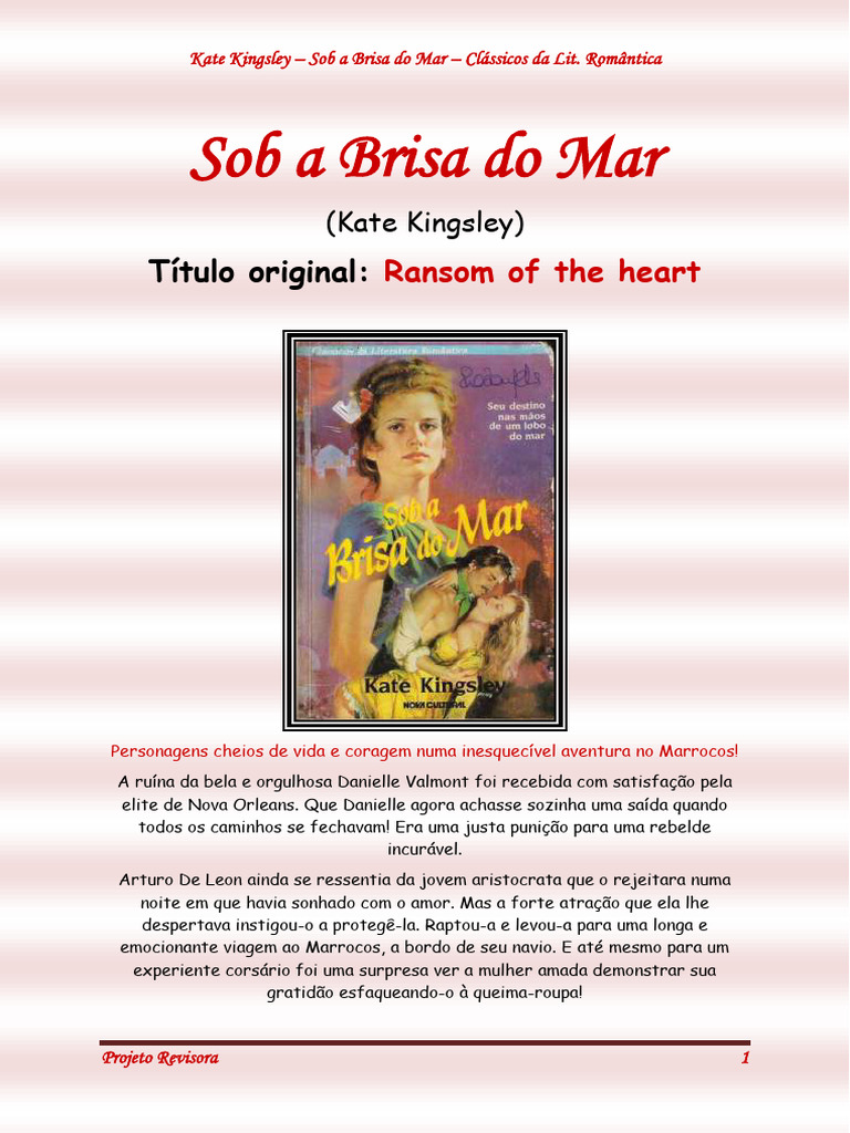 Kate Kingsley - Sob a Brisa Do Mar | PDF | Pirataria | Romantismo