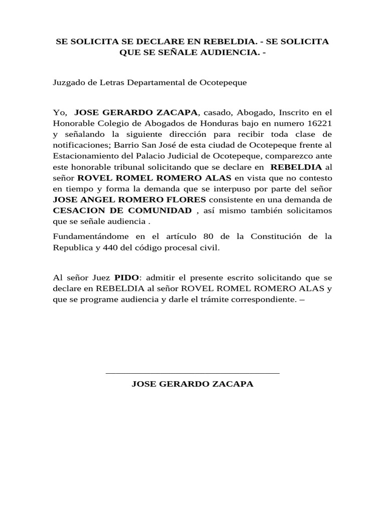 Se Solicita Reprogramacion | PDF