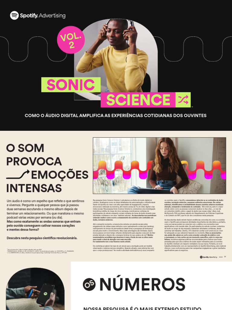 Sonic_Science_BR | PDF | Spotify | Som