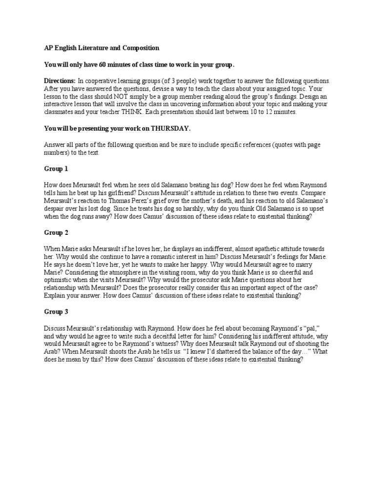 Meursault's Trial and Testimonies Analysis | PDF | Witness | Evidence