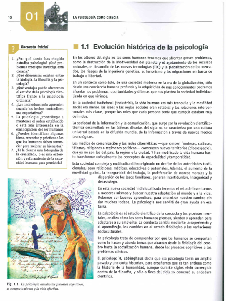 La Psicologia Como Ciencia | PDF