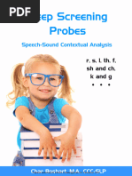 Speech and Language Severity Matrix | PDF | Speech | Phoneme