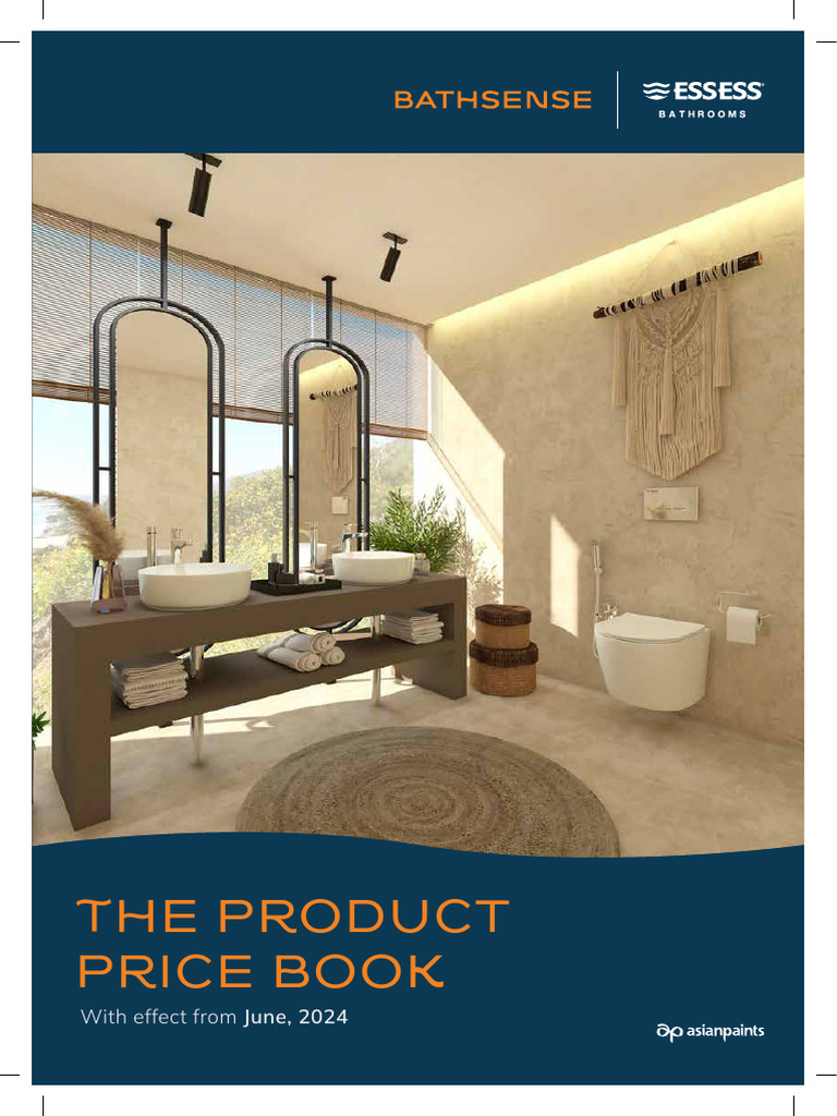 Asian Paints Bathsense Master Catalogue | PDF | Environmental ...