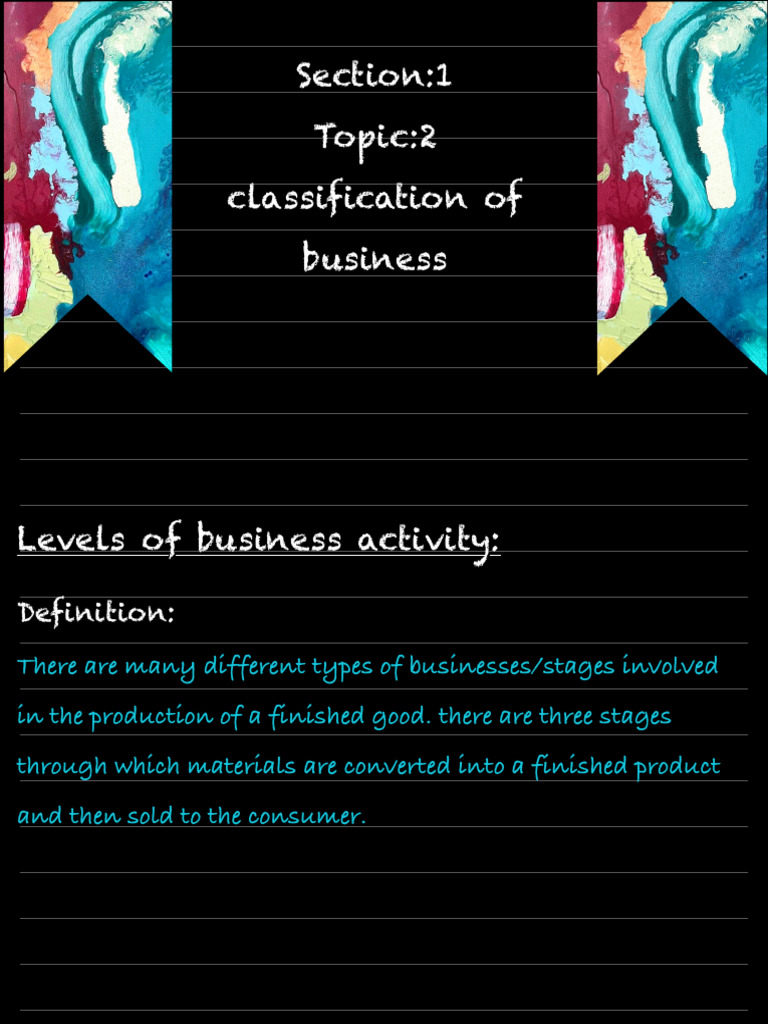 Understanding Economic Sectors and Business Types | PDF | Goods ...