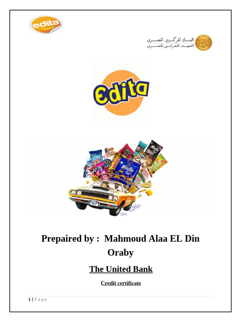 Edita Food Industries Company Overview | PDF | Inflation | Cost