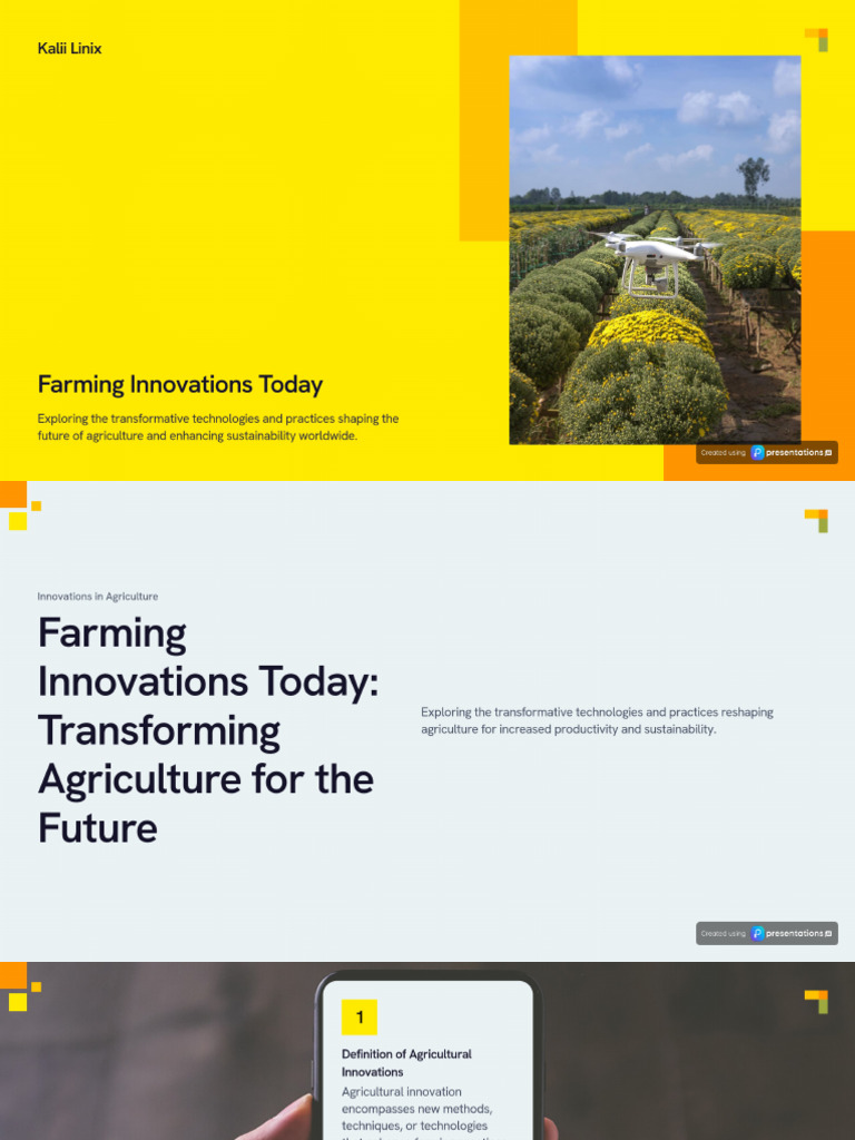 Farming Innovations Today | PDF