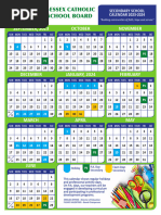 2025-2026 School Year Calendar | PDF