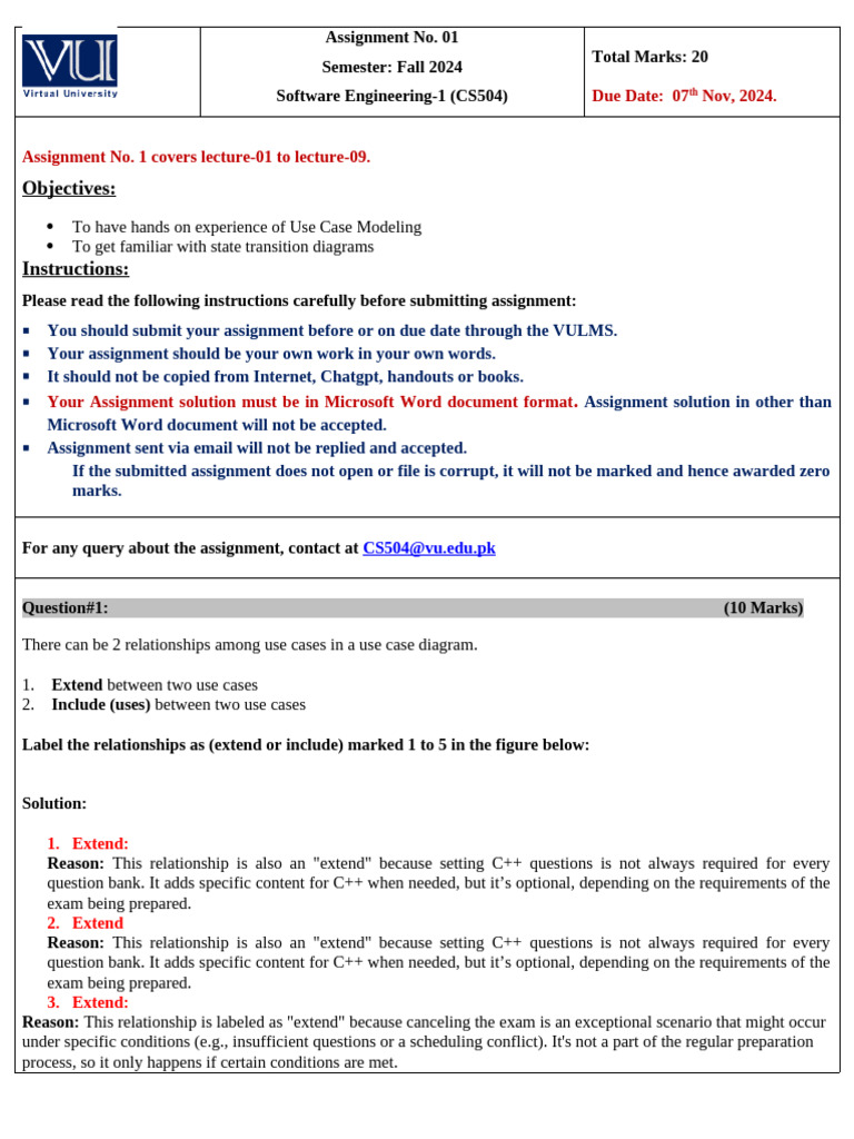 Fall 2024_CS504_1_SOL | PDF | Microsoft Word | Computing