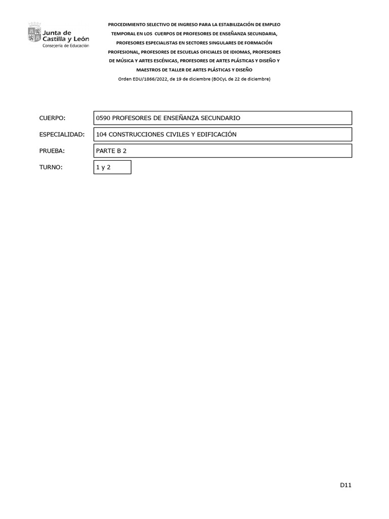 104_EXAMEN PRÁCTICO CCE | PDF | Ingeniería de Edificación | Ingeniero civil
