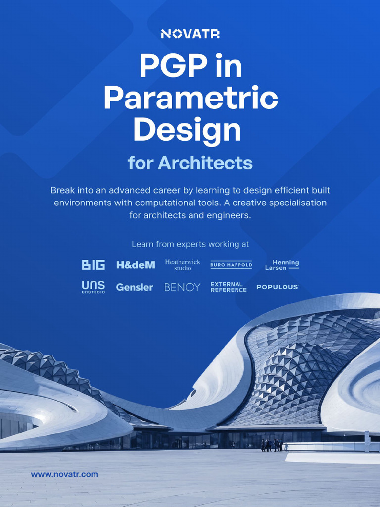 Master Computational Design For Real World Application Row Course Structure | PDF