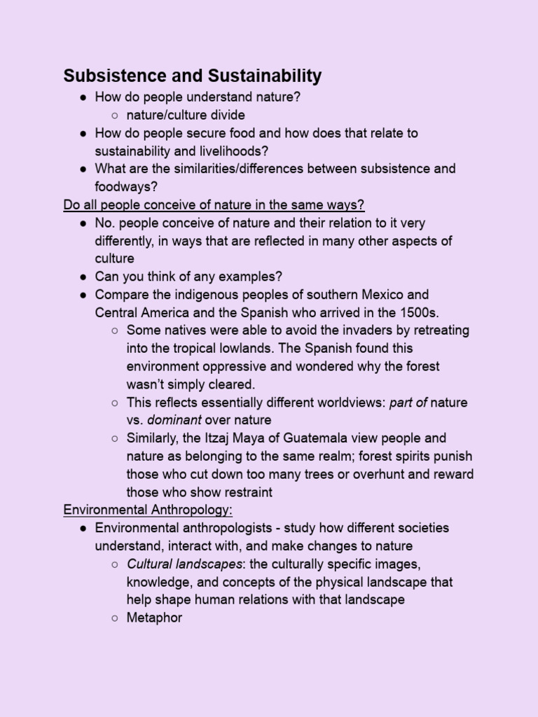 Subsistence, Sustainability, and Culture | PDF | Hutu | Rwandan Genocide