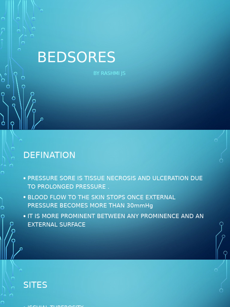 Bedsores | PDF