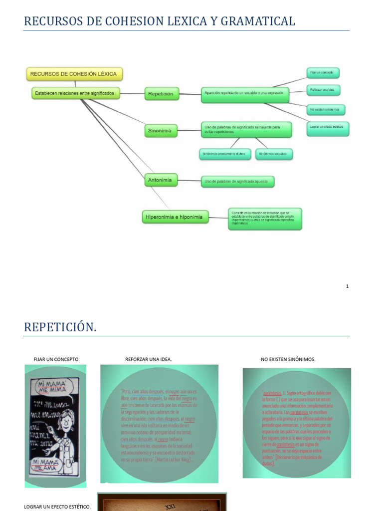 mecanismos de cohesión textual | PDF mecanismos de cohesión textual | PDF