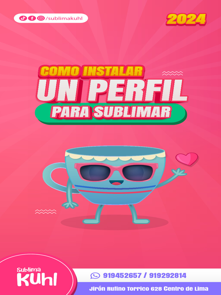 Perfil de Color - Sublima Kuhl 2024 | PDF