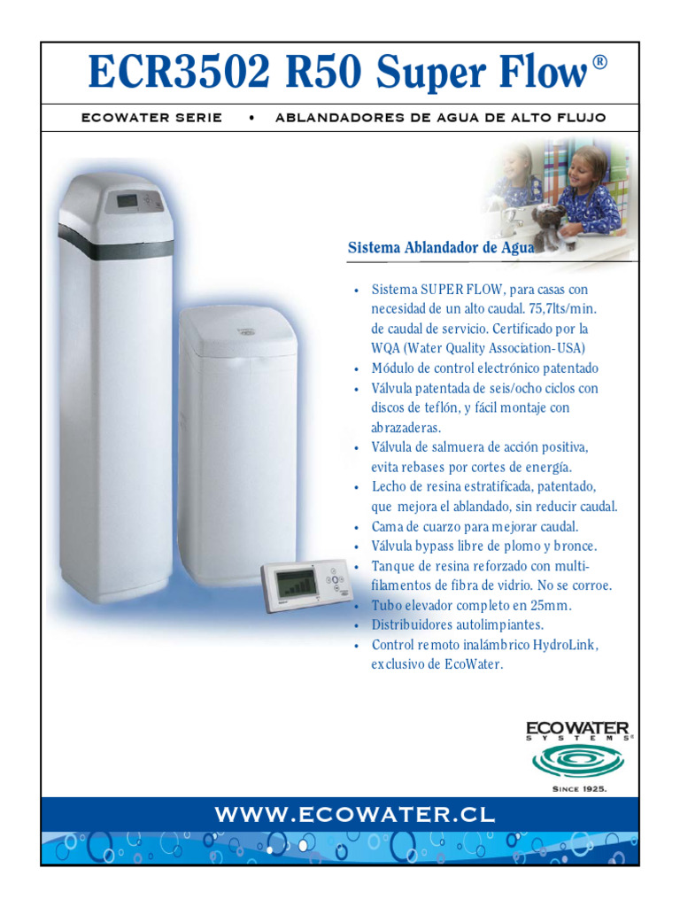 Ficha Tec ECR3502Super | PDF | Materiales