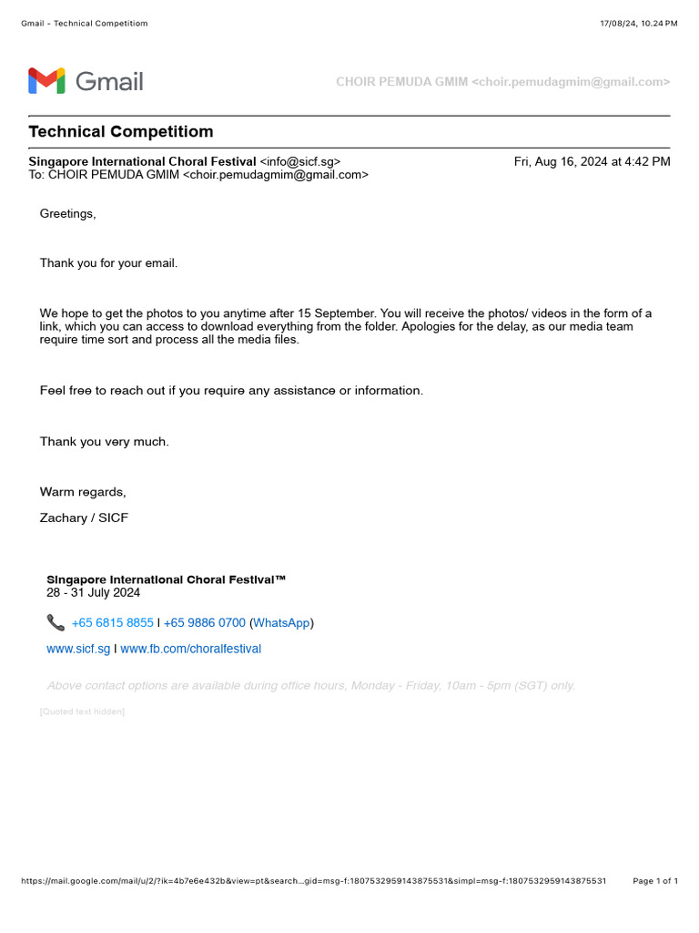 Gmail - Technical Competitiom | PDF