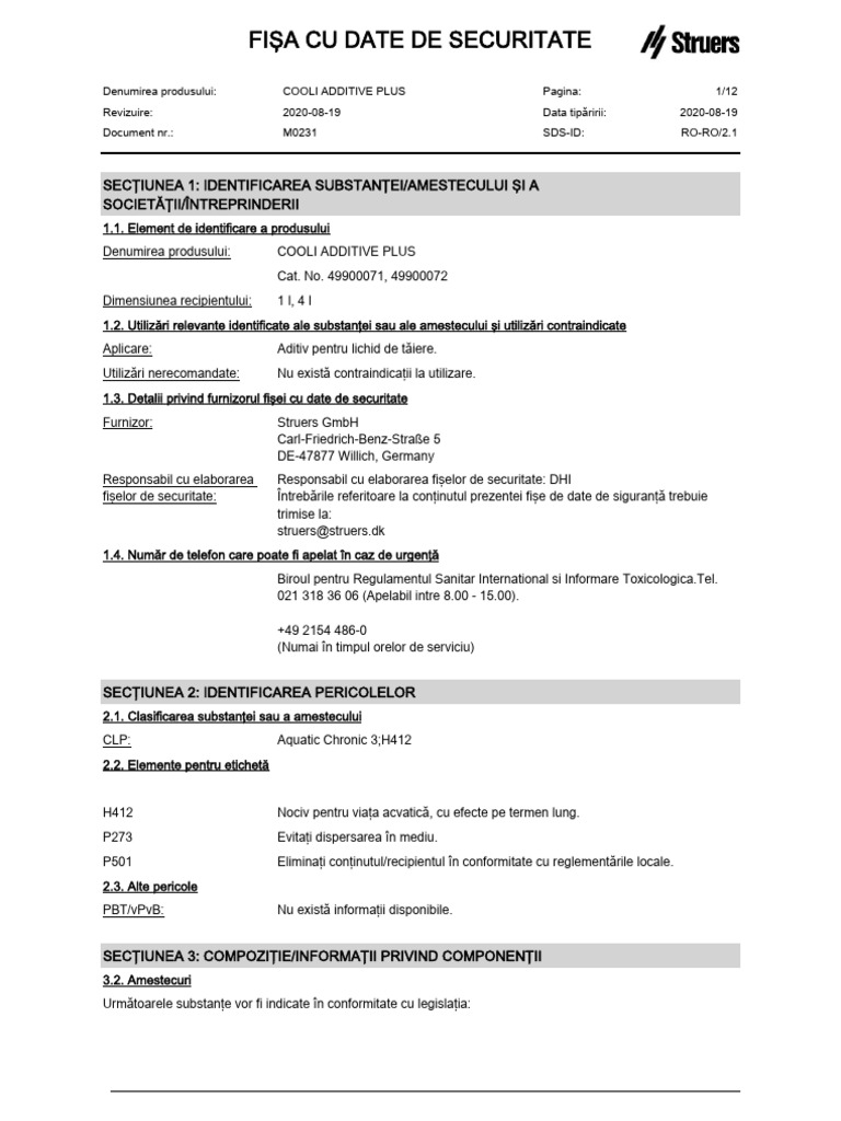 COOLI Additive Plus Overview | PDF