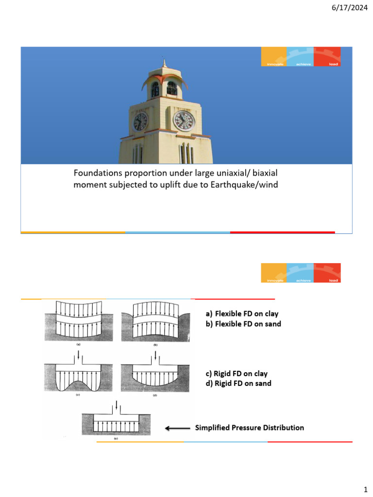 Foundation Design for Engineers | PDF | Bending | Structural Engineering