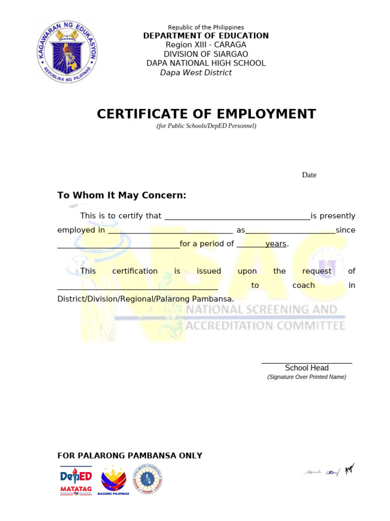 Certificate-of-Employment_v2024 (1) | PDF