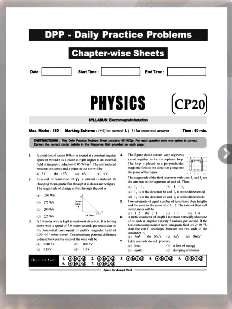 Phy dpp | PDF