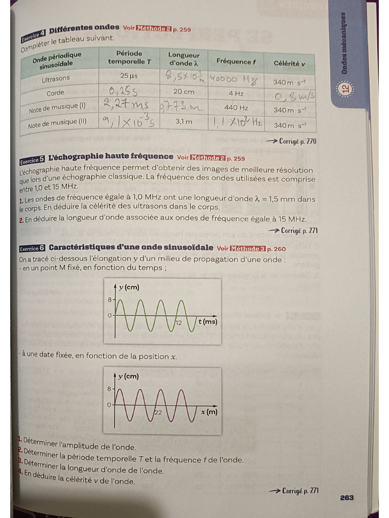 EX - CH-4 Physique-Chimie | PDF