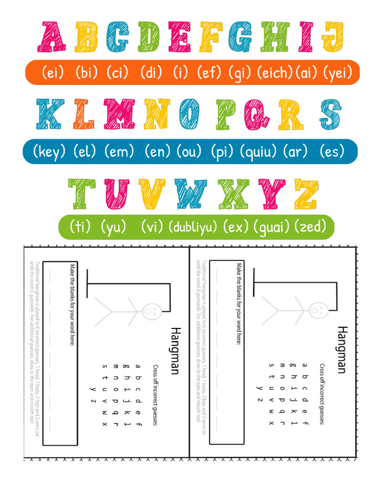 ALPHABETH SPELLING BEE | PDF