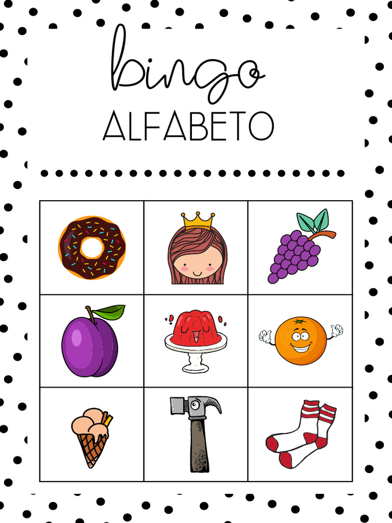 Bingo Alfabeto | PDF