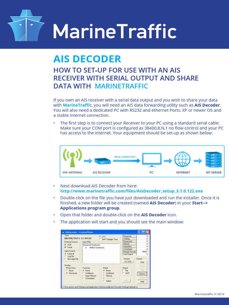 AIS_DECODER_vS | PDF | Personal Computers | Port (Computer Networking)