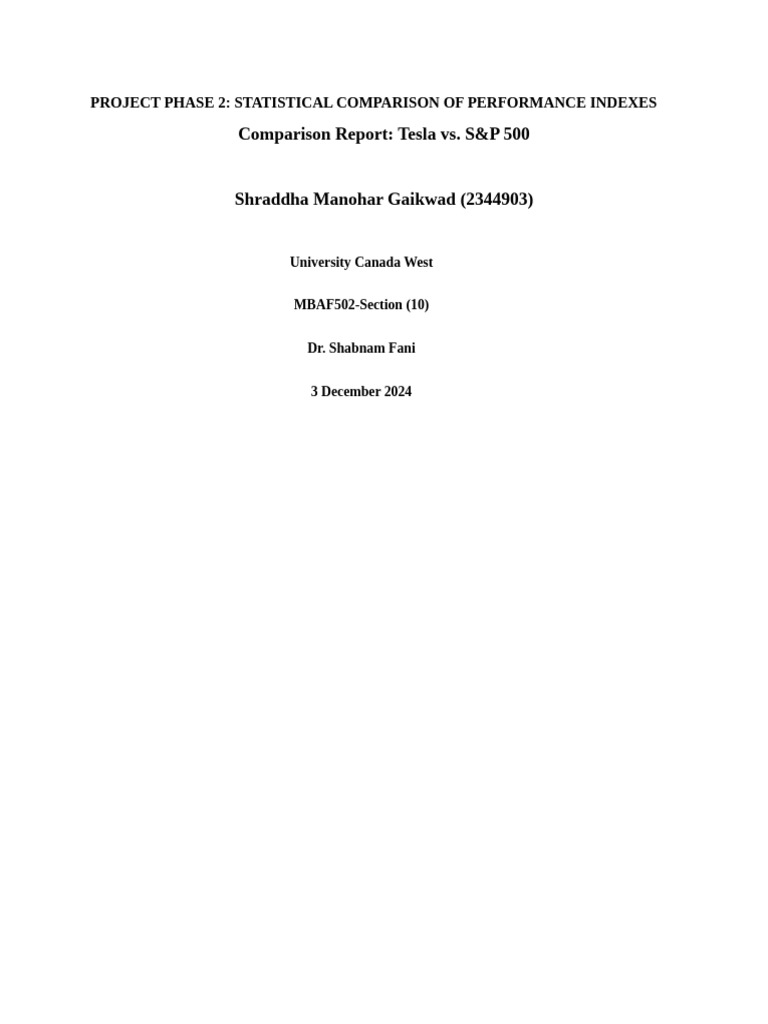 Project Phase 2 | PDF | Inflation | Volatility (Finance)