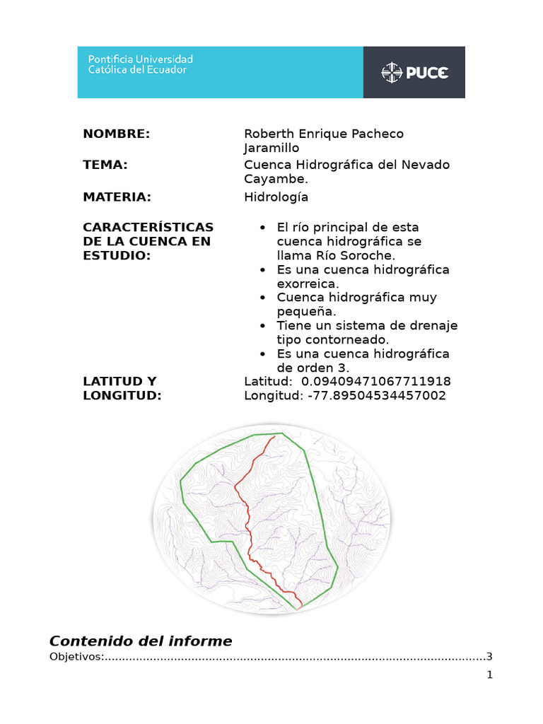 Cuenca Hidrográfica | PDF | Cuenca de drenaje | Agua